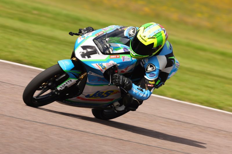 Sullivan Mounsey took victory in the opening R&G British Talent Cup ...