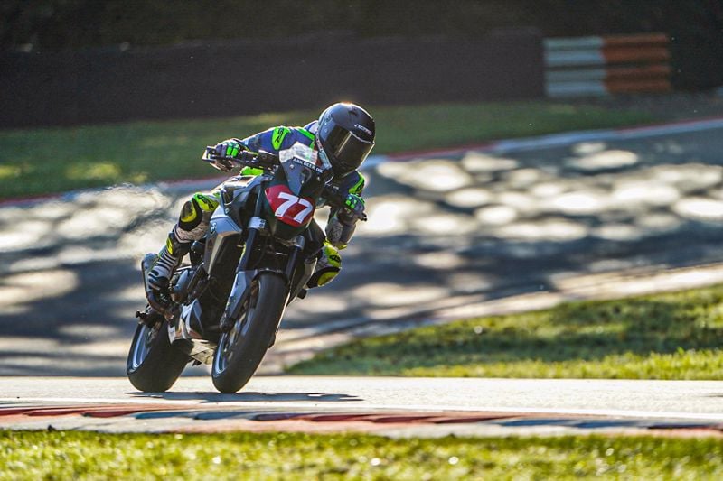 James Ellison led the way as the action began at Brands Hatch this ...