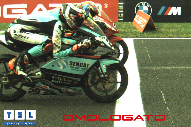 Ryan Frost emerged victorious at the end of a hectic final lap in the ...