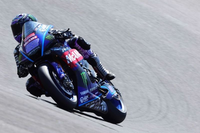 The McAMS Yamaha team concluded a successful two-day private test at ...
