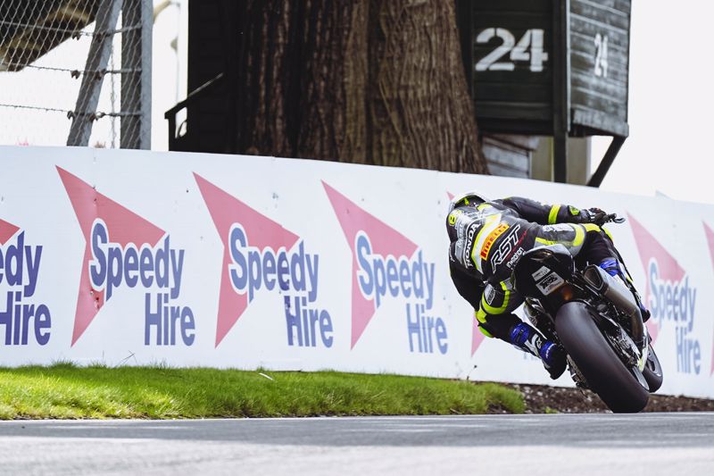 Charlie Nesbitt remained at the top of the Bennetts British Superbike ...