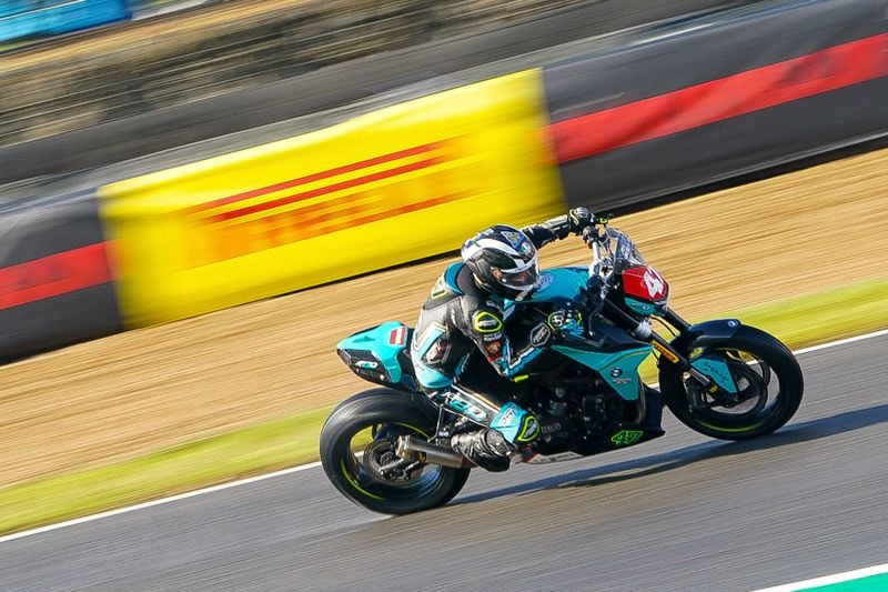 Richard Cooper got his hopes of landing the ABK Beer 0% BMW Motorrad F900 R Cup title off to the ...