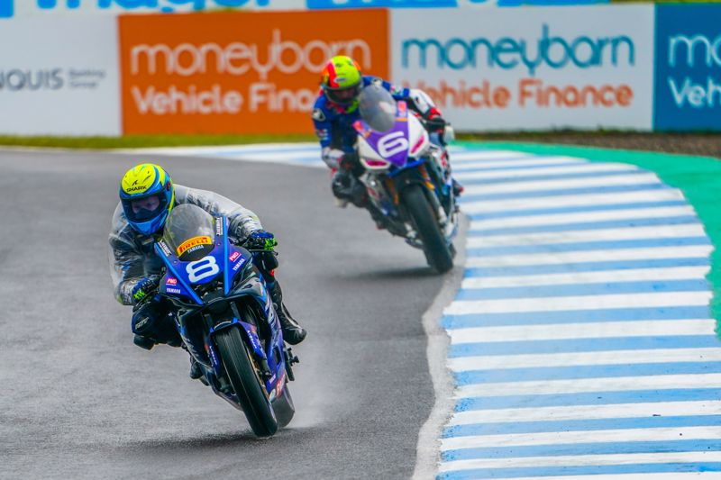 Ash Barnes set the pace as the championship made its first appearance ...