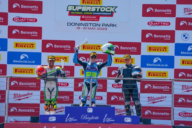 Owen Jenner took his first win of the year with a last lap move to pass ...