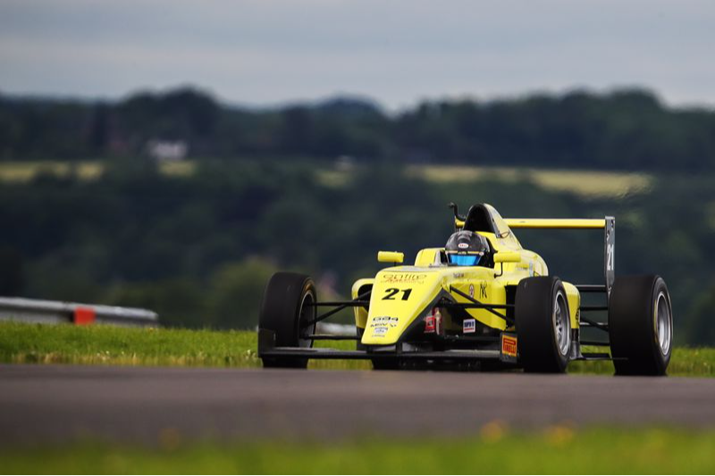 Elite Motorsport’s Alisha Palmowski registered the fastest time of ...