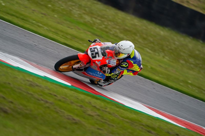 Harrison Dessoy continued to dominate the action during second practice ...