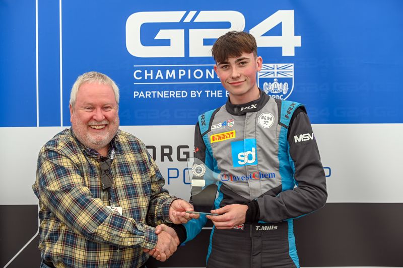 KMR Sport’s Tom Mills is on the verge of winning the first major prize ...