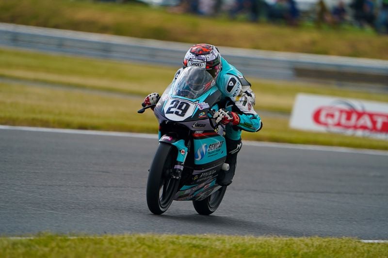 Lucas Brown held onto the top spot after a solid FP2, beating Ollie ...