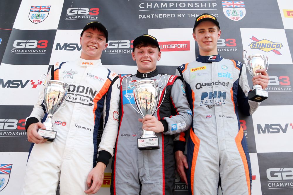 Joseph Loake clinched his fourth race win of the year in race one at ...