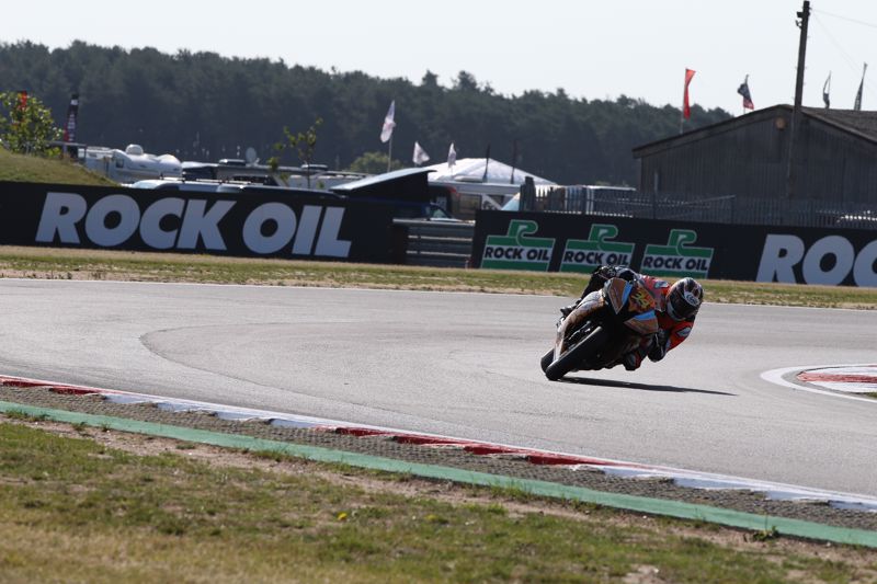 Aaron Silvester continued to keep control in second free practice as he ...